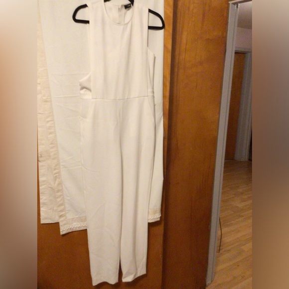 Theory | Pants & Jumpsuits | Theory Remaline Ivory Admiral Crepe ...